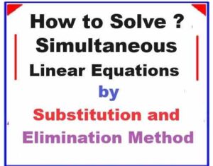 Simultaneous Linear Equations Class 9 RS Aggarwal Exe-5A Goyal Brothers ...