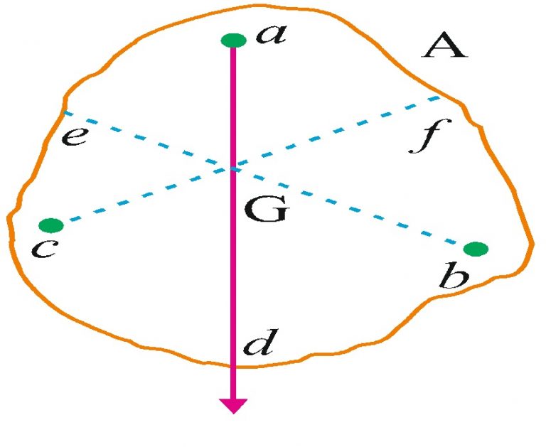 Centre of Gravity Class 10 ICSE Physics Notes Chapter-1 Force - ICSEHELP