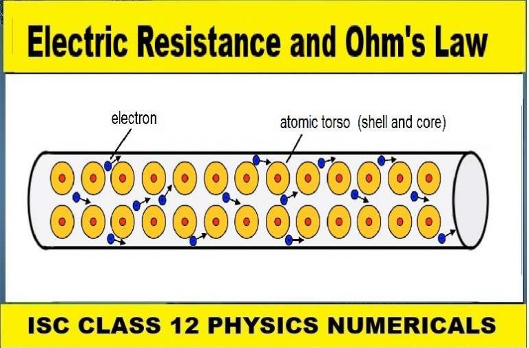 Electric Resistance and Ohm's Law Numericals Class-12 Nootan ISC ...