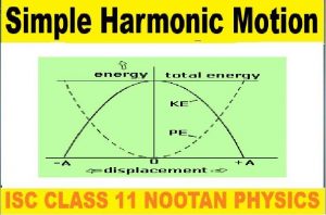 KE PE and Total Energy in SHM Numerical Class-11 Nootan ISC Physics ...