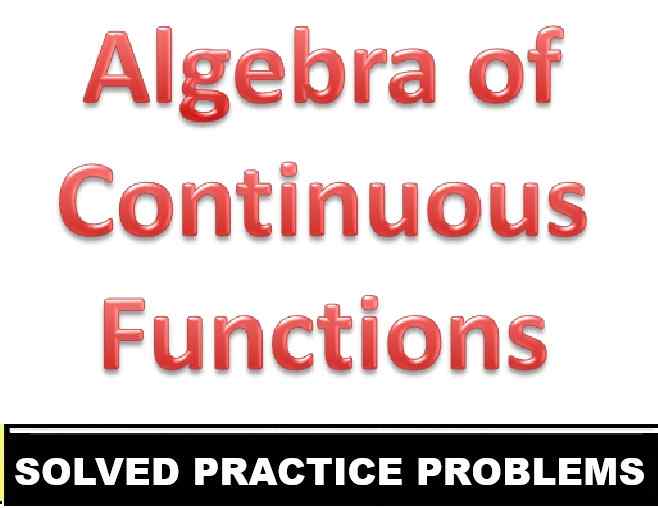 Continuity And Differentiability Of Functions Class 12 Op Malhotra Exe 7a Isc Maths Solutions