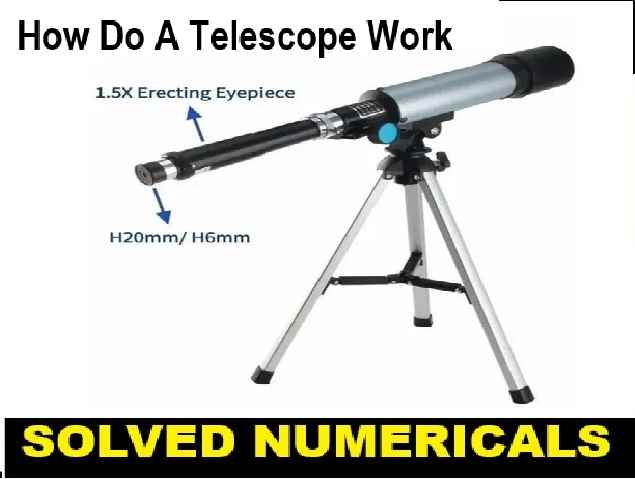 Telescope Numerical Class-12 Nootan ISC Physics Solution - ICSEHELP