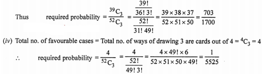Probability Class 11 OP Malhotra Exe-22D ISC Maths Solutions - ICSEHELP