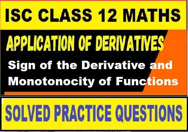Application Of Derivatives Class 12 OP Malhotra Exer-11D Maths ...