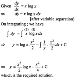 Solving Differential Equations Exe-17C Class 12 OP Malhotra ISC Maths ...