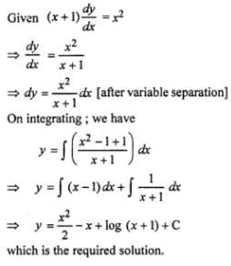 Solving Differential Equations Exe-17C Class 12 OP Malhotra ISC Maths ...