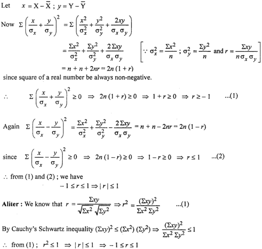 Correlation Analysis Class 11 OP Malhotra Exe-29A ISC Maths Solutions ...