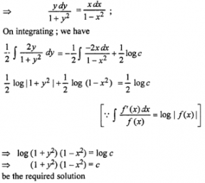 Differential Equations Reducible to Variable Separable Class 12 OP Malhotra Exe-17D ISC Maths ...