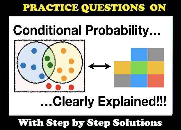 Conditional Probability Class 12 OP Malhotra Exe-18B ISC Maths Solutions - ICSEHELP
