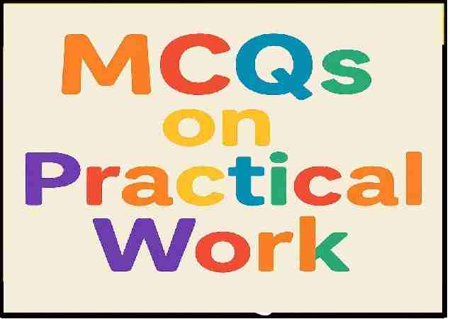 MCQs on Practical Work Class-10 Concise Chemistry ICSE Selina Solutions ...