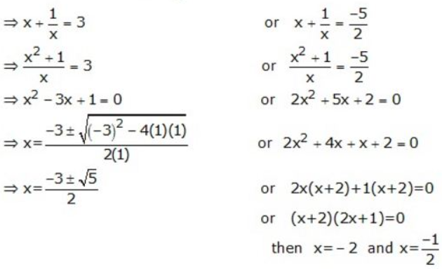 Equations Reducible to Quadratic Equations Class 10 Concise Exe-5E ICSE Maths Selina Solutions ...