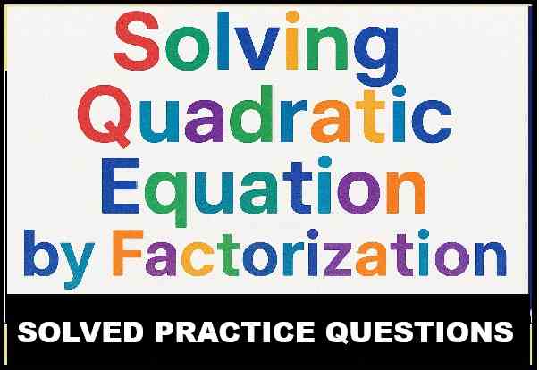 Equations Reducible to Quadratic Equations Class 10 Concise Exe-5E ICSE Maths Selina Solutions ...