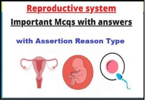 MCQs on Reproductive System Class 10 Concise ICSE Biology Selina ...