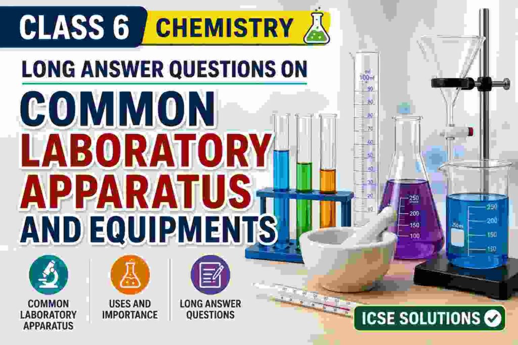 Long Answer Questions on Common Laboratory Apparatus and Equipments ...