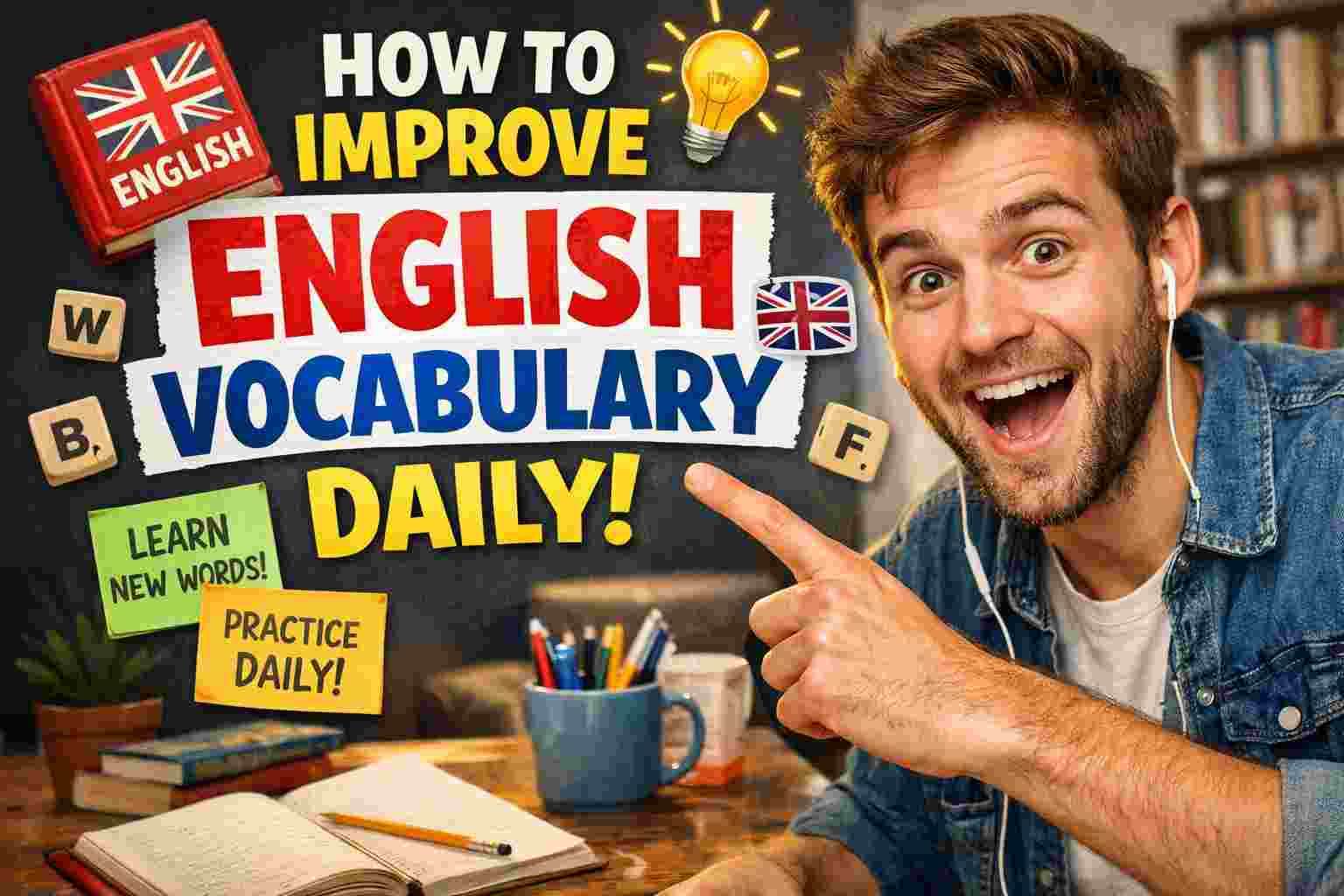 How to Improve English Vocabulary Daily - ICSEHELP