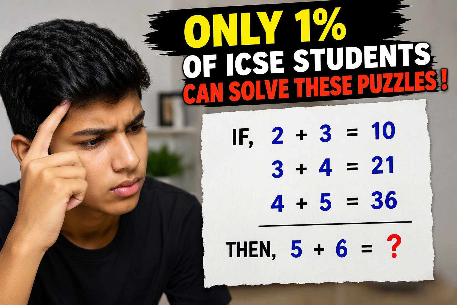 Only 1% of ICSE Students Can Solve These Puzzles ! - ICSEHELP