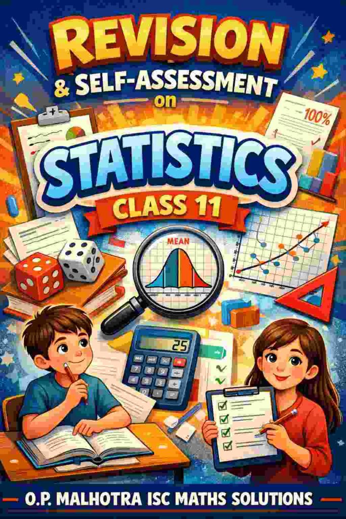 Revision and Self-Assessment on Statistics Class-11 OP Malhotra Exe-28E ...