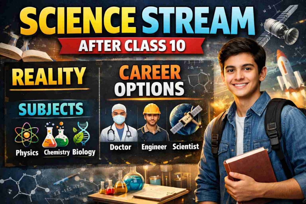 Science Stream After Class 10 – Reality, Subjects, Career Options ...