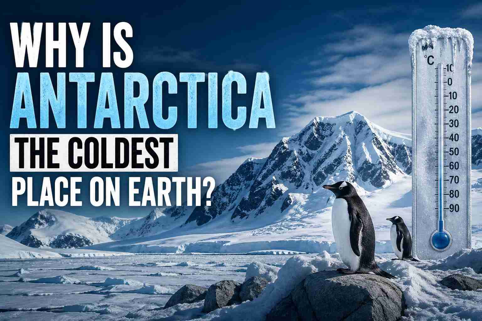 Why is Antarctica the Coldest Place on Earth? - ICSEHELP