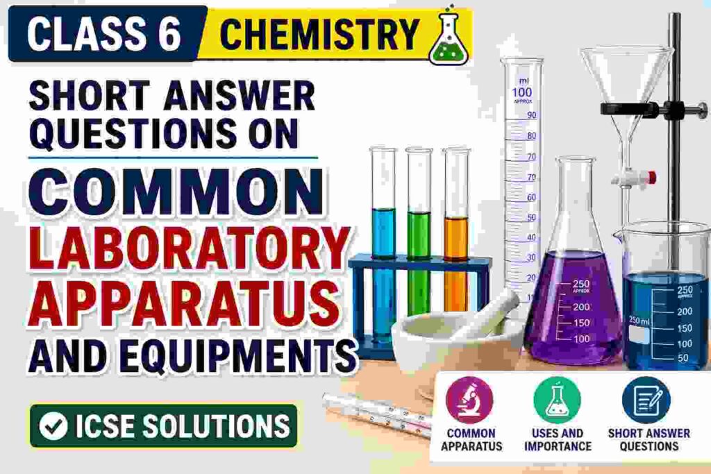 Short Answer Questions on Common Laboratory Apparatus and Equipments ...